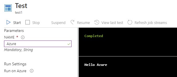 How To Parameters In A Azure Automation Runbook Buildvirtual 2051